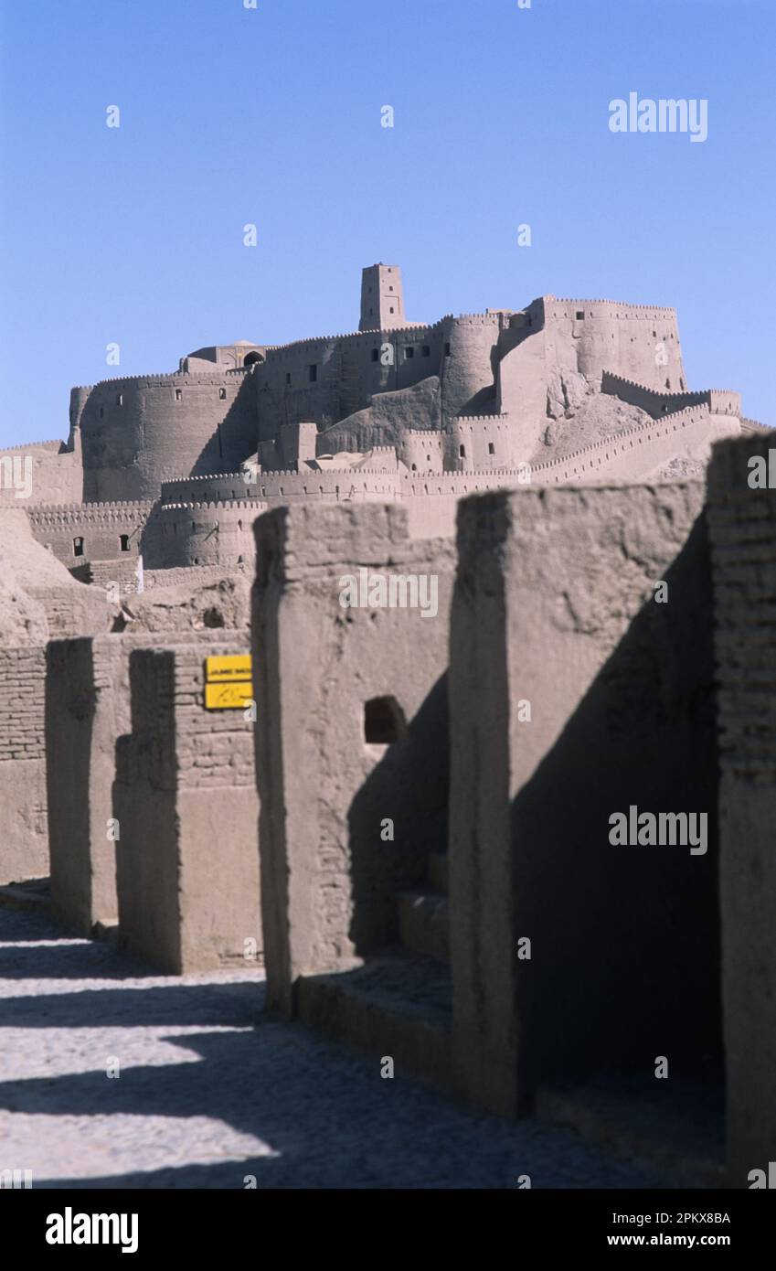 Iran - Bam, Kerman province: the fortress - Arg-e Bam citadel - the ...