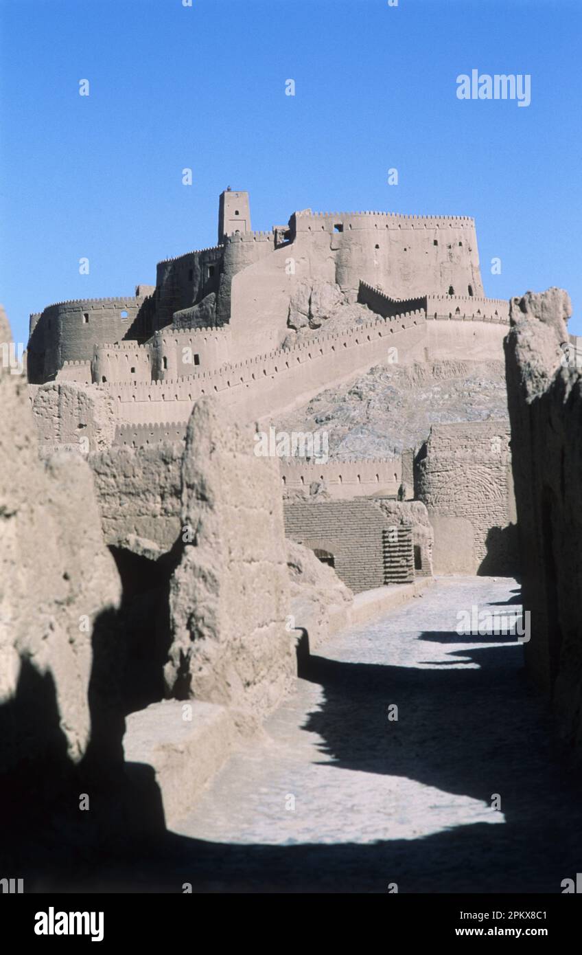 Iran - Bam, Kerman province: the fortress - Arg-e Bam citadel - the ...