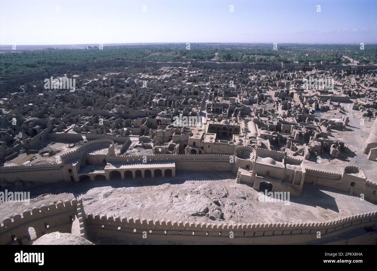 Iran - Bam, Kerman province: the fortress - Arg-e Bam citadel - the ...