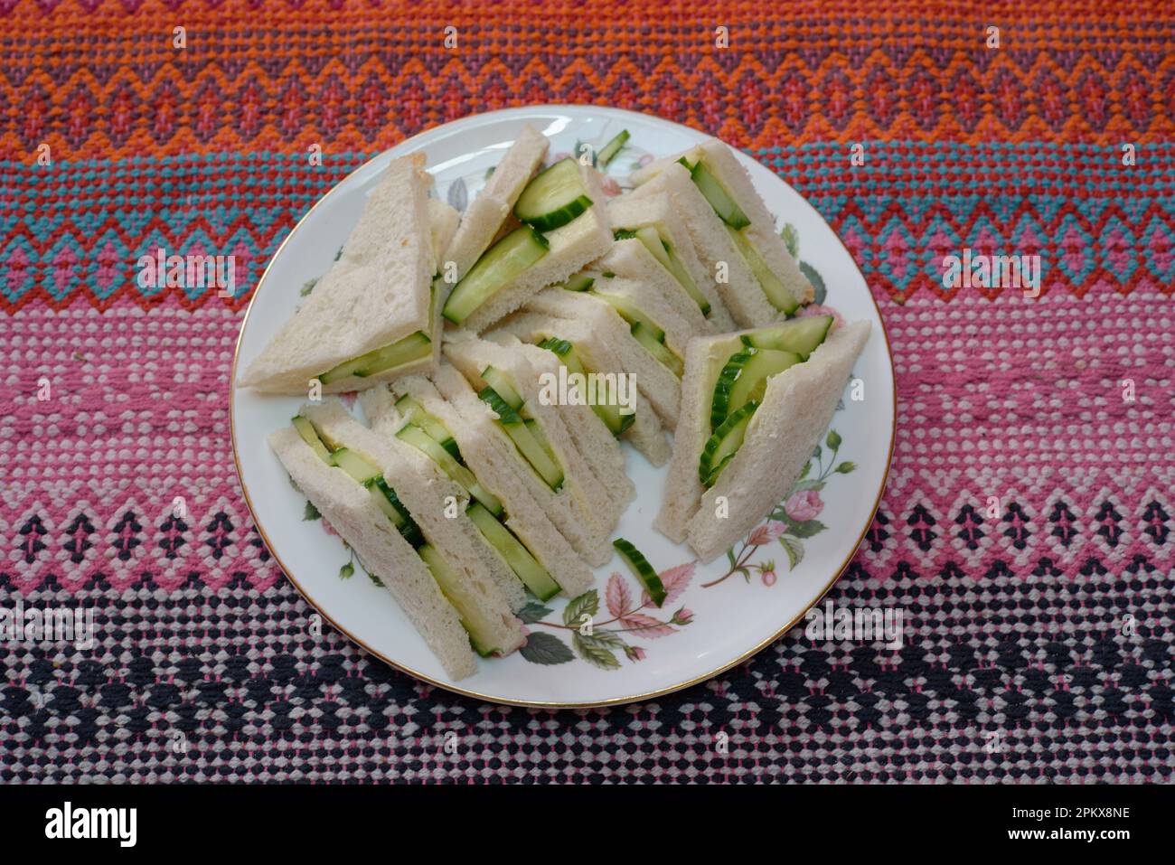 Crustless sandwiches hi-res stock photography and images - Alamy