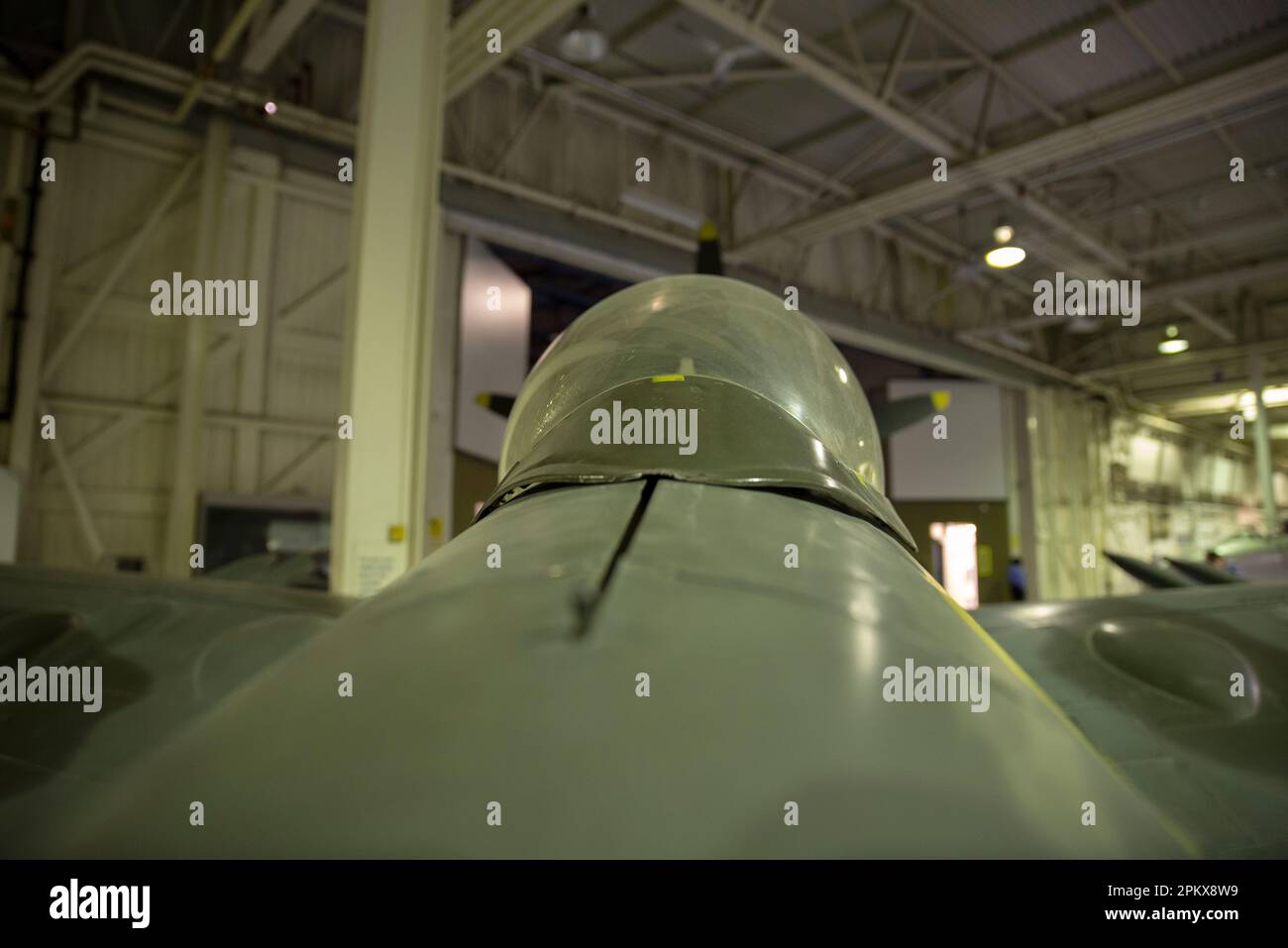 Supermarine Spitfire F24 at the RAF Museum in London Stock Photo - Alamy