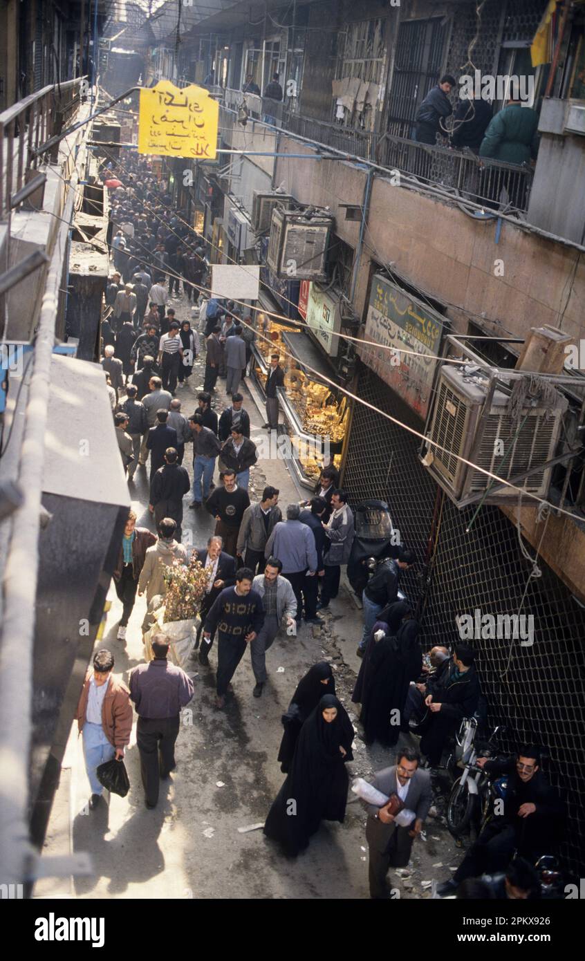 Iran, Tehran, bazaar, street scene Stock Photo - Alamy
