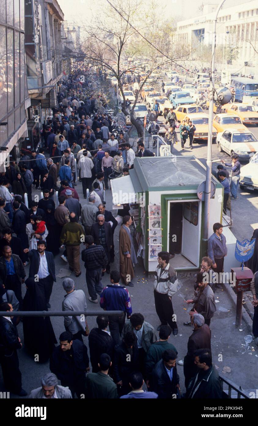 Tehran street scene hi-res stock photography and images - Alamy