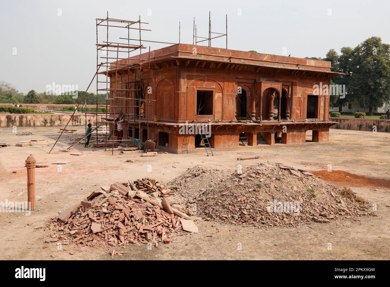 Pavilion red fort delhi hi-res stock photography and images - Alamy