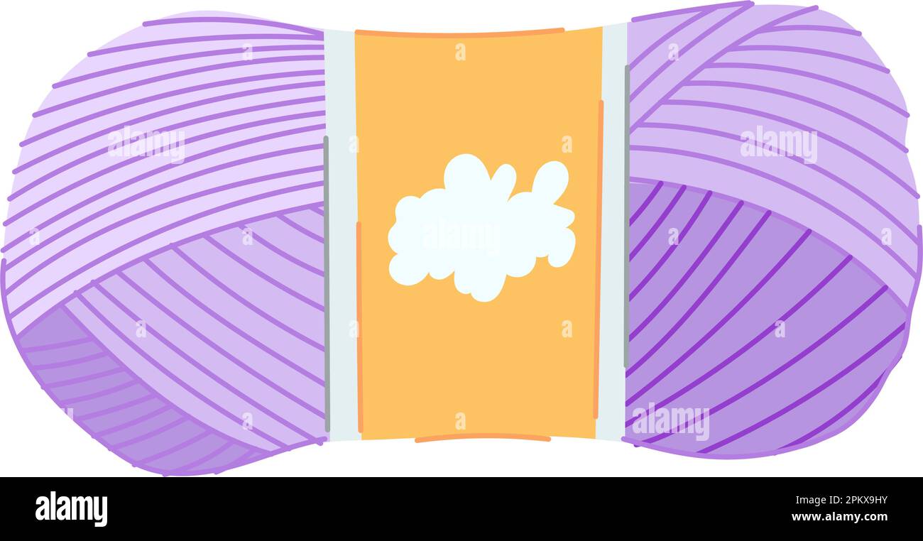 thread yarn wool cartoon vector illustration Stock Vector Image & Art ...