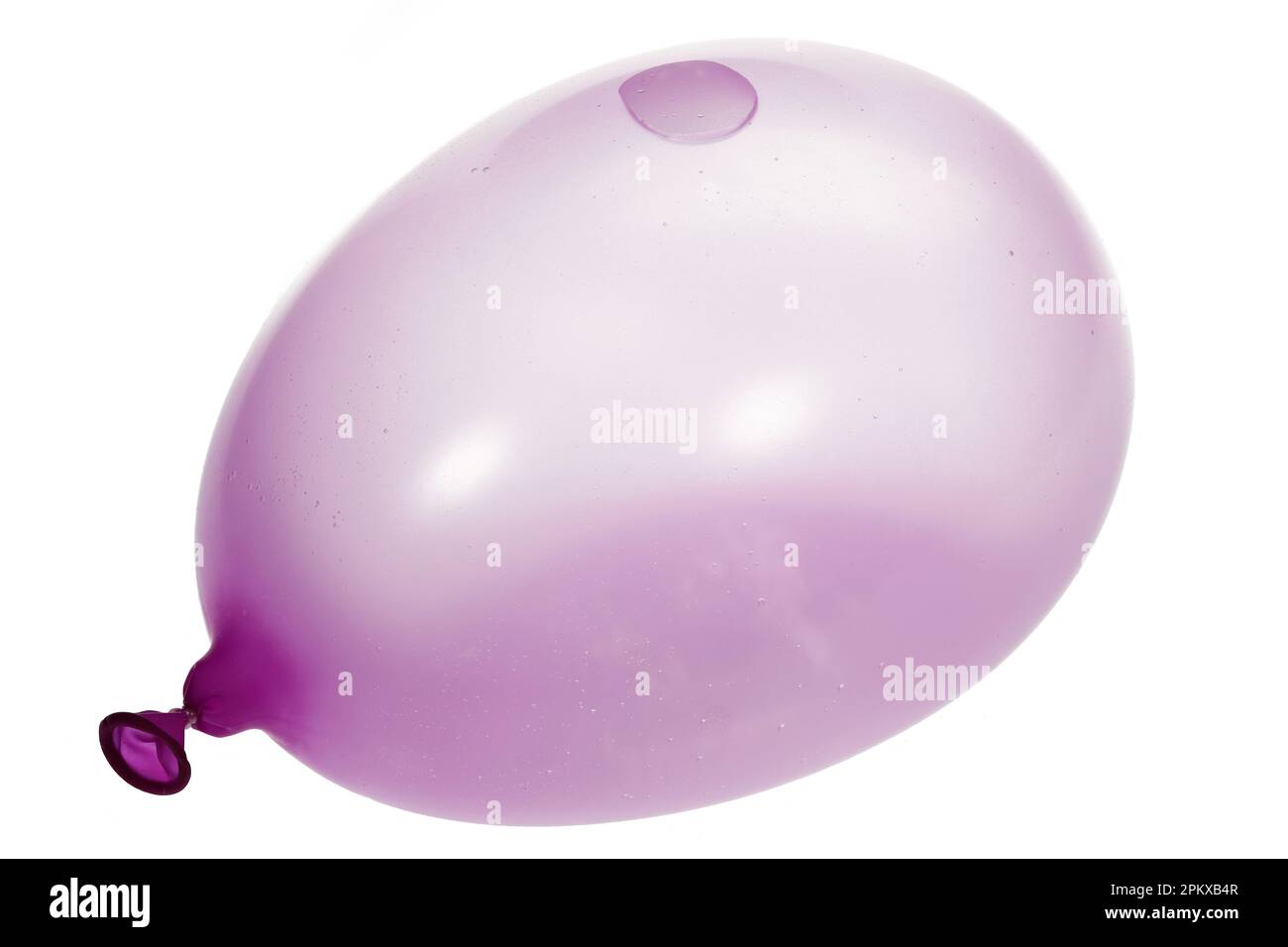 water balloon isolated on white background Stock Photo - Alamy