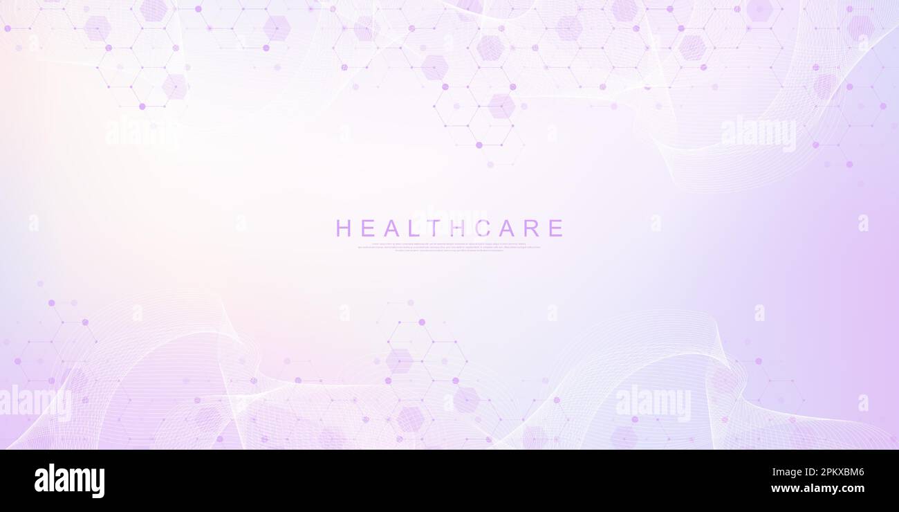 Health care and medical pattern innovation concept background design ...