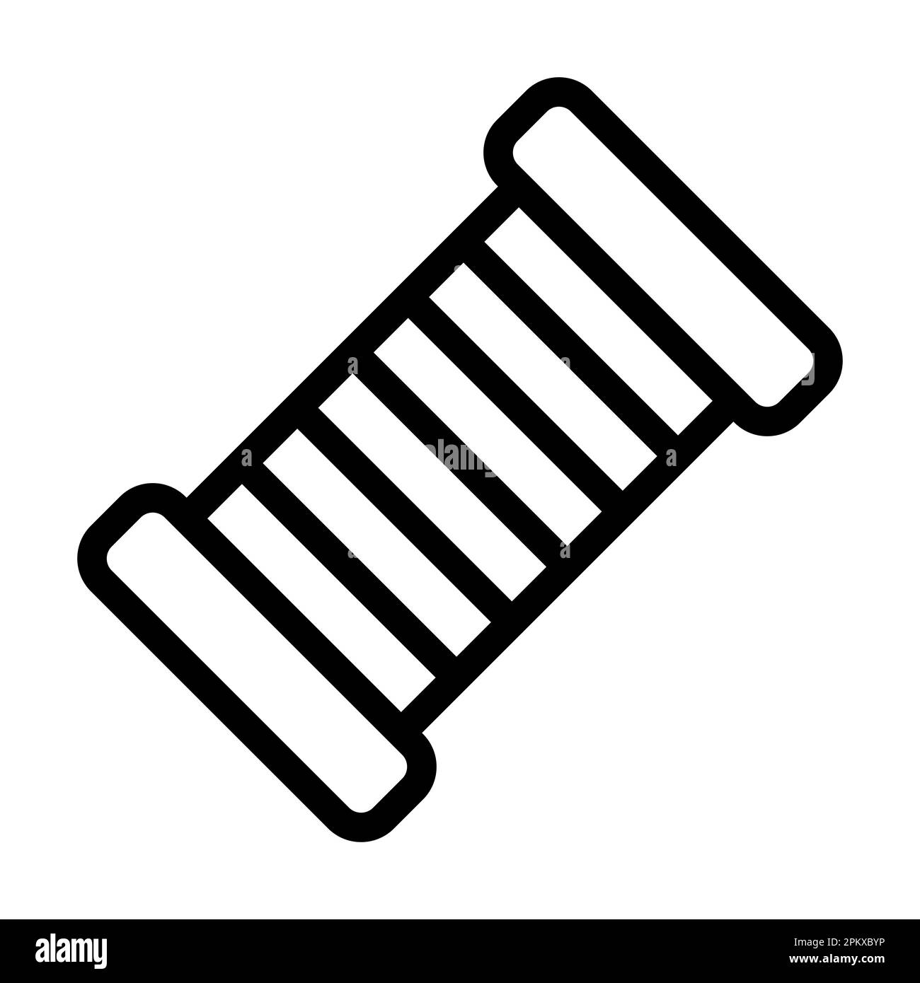 Thread Vector Thick Line Icon For Personal And Commercial Use Stock Photo - Alamy