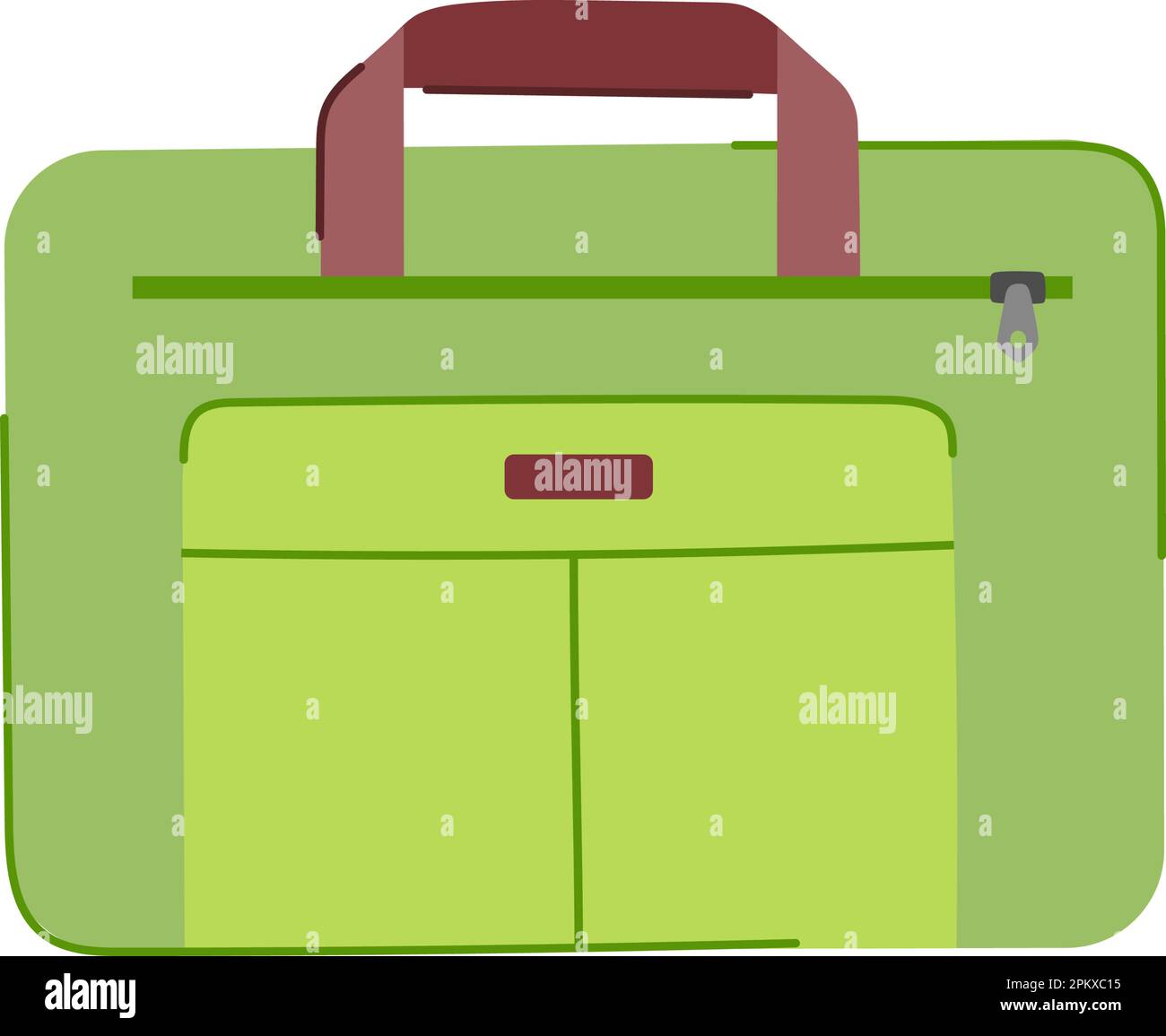 man briefcase for men cartoon vector illustration Stock Vector Image ...