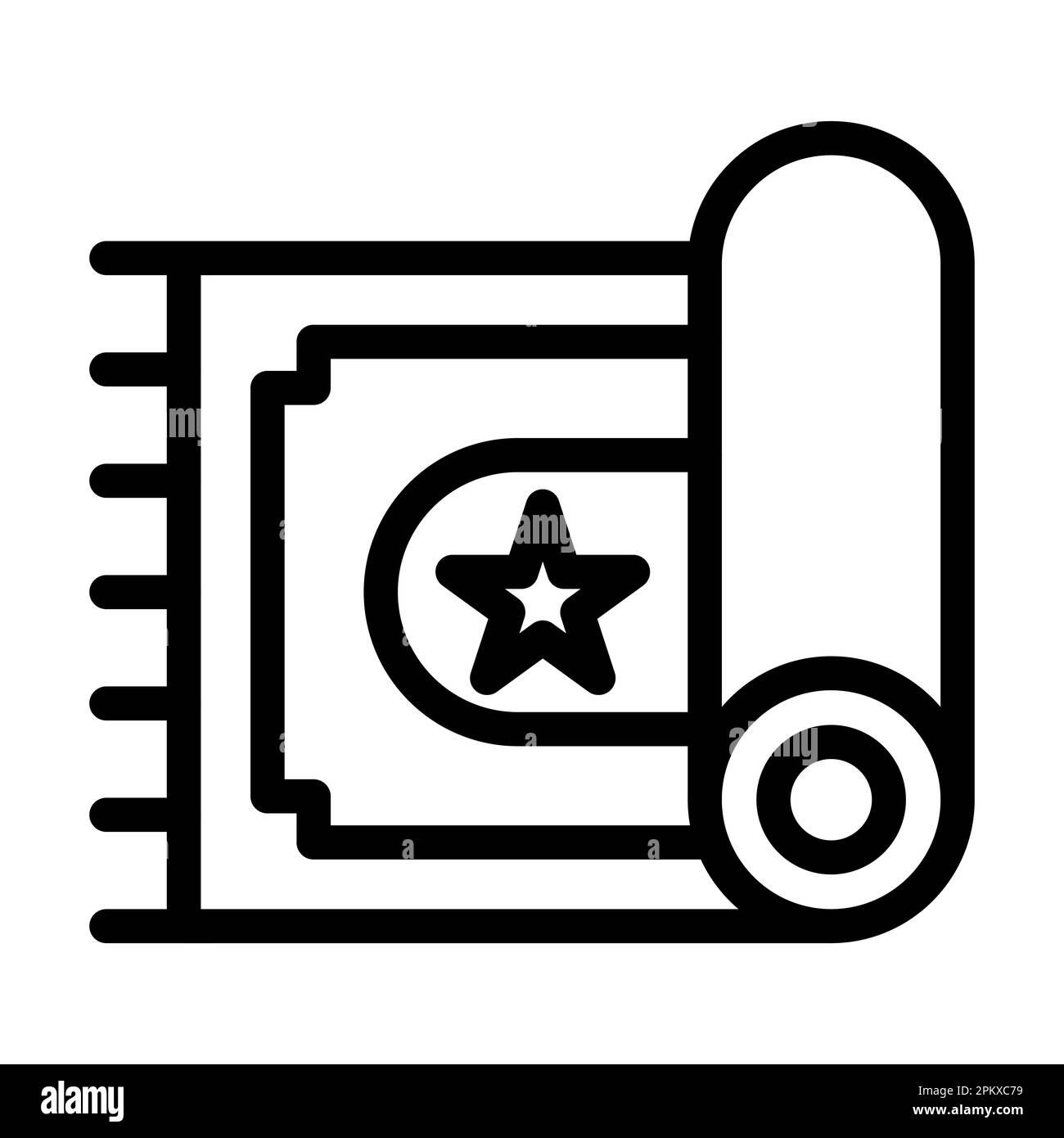 Carpet line icon home Black and White Stock Photos & Images - Alamy