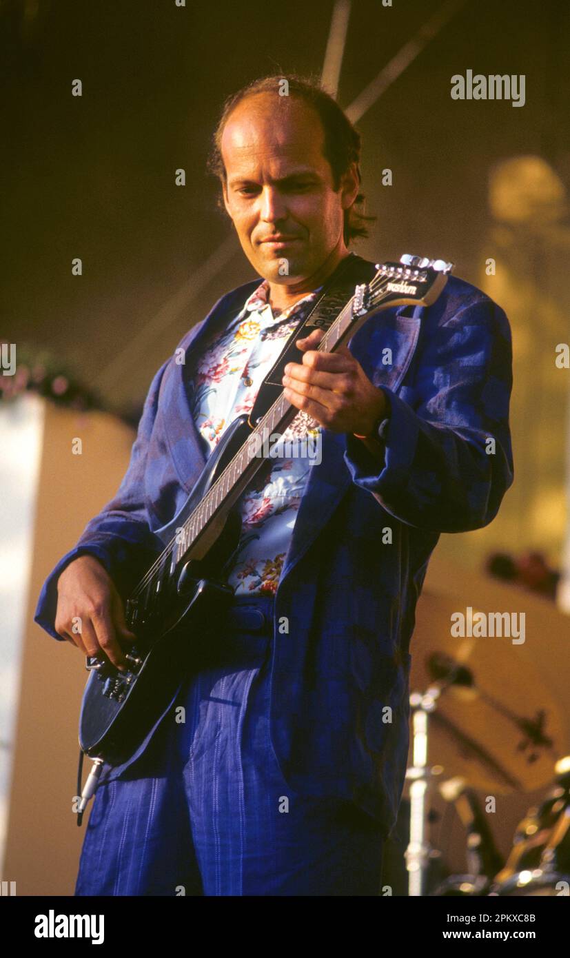 LASSE WELLANDER Swedish guitarist who was part of ABBA`s touring ...