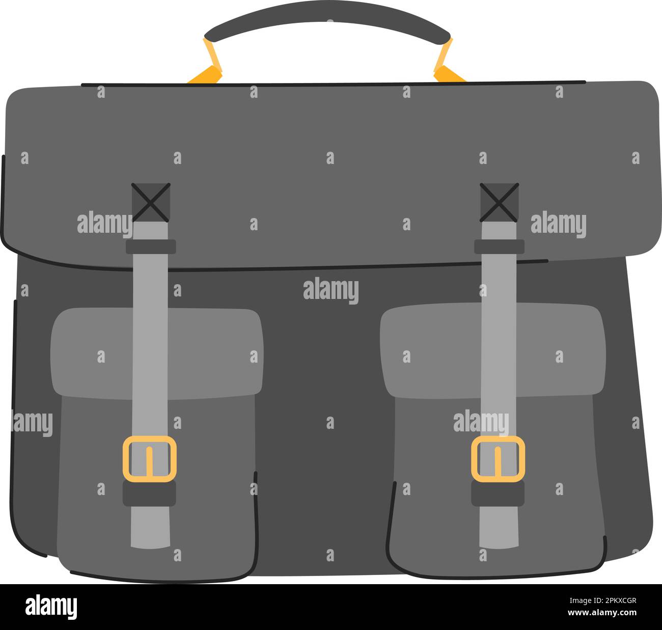 suit briefcase for men cartoon vector illustration Stock Vector Image ...
