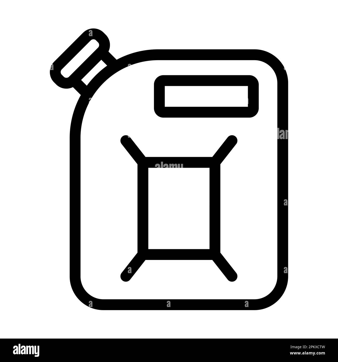 Canister Vector Thick Line Icon For Personal And Commercial Use Stock ...