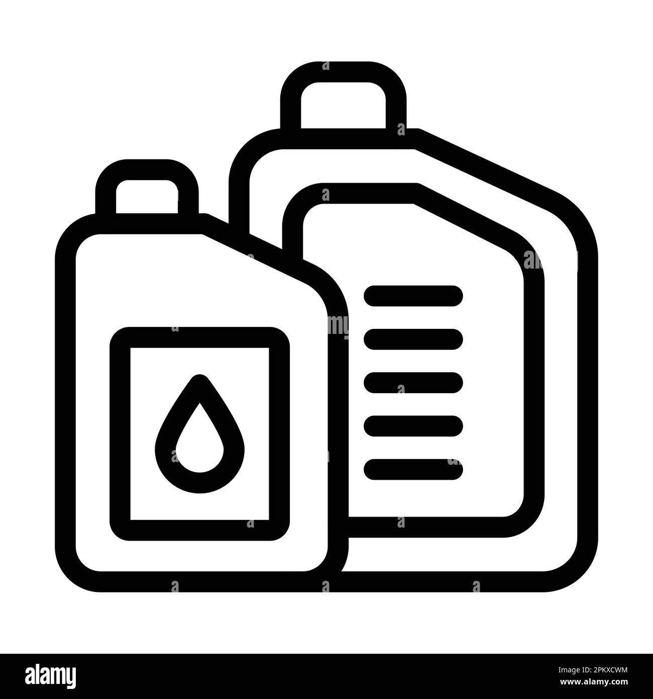 Lubricant Vector Thick Line Icon For Personal And Commercial Use Stock Photo - Alamy