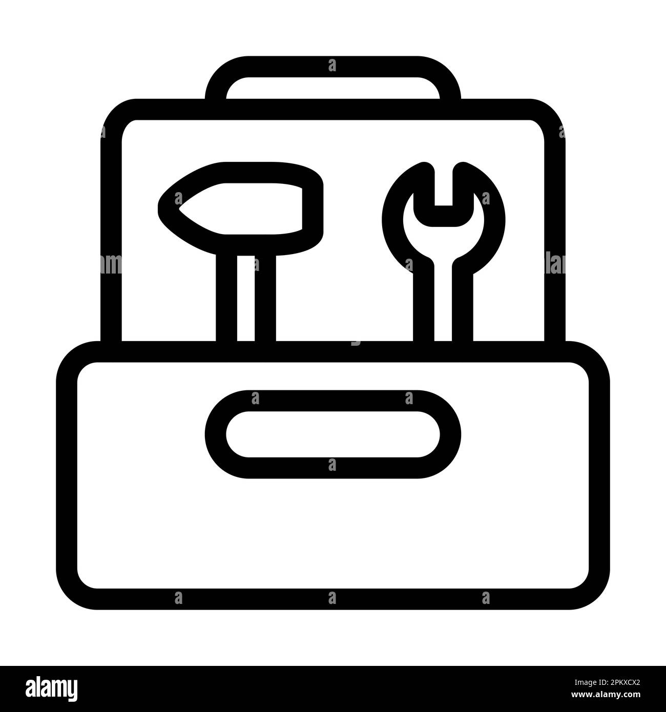 Black Toolbox Icon