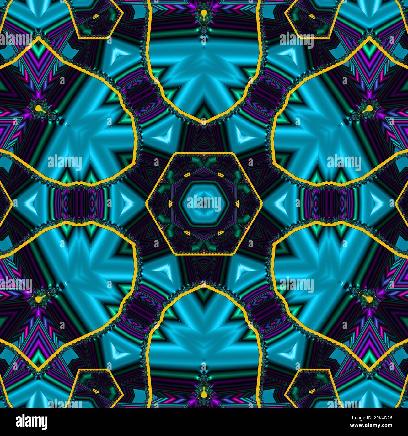 Computer generated Fractal art Stock Photo - Alamy
