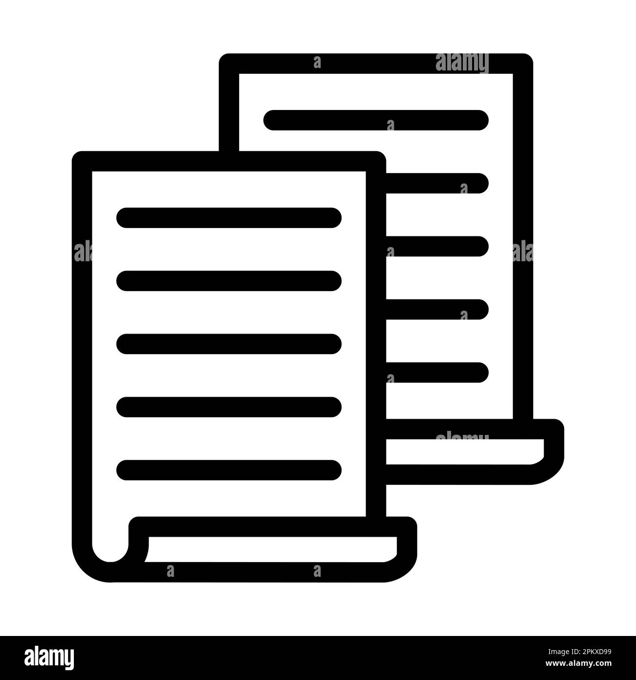 Copy Free Vector Thick Line Icon For Personal And Commercial Use Stock ...