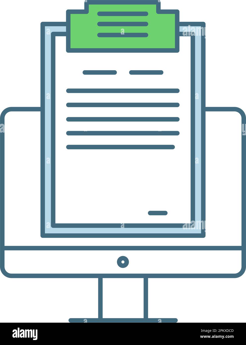 Employment document vacancy flat hi-res stock photography and images ...