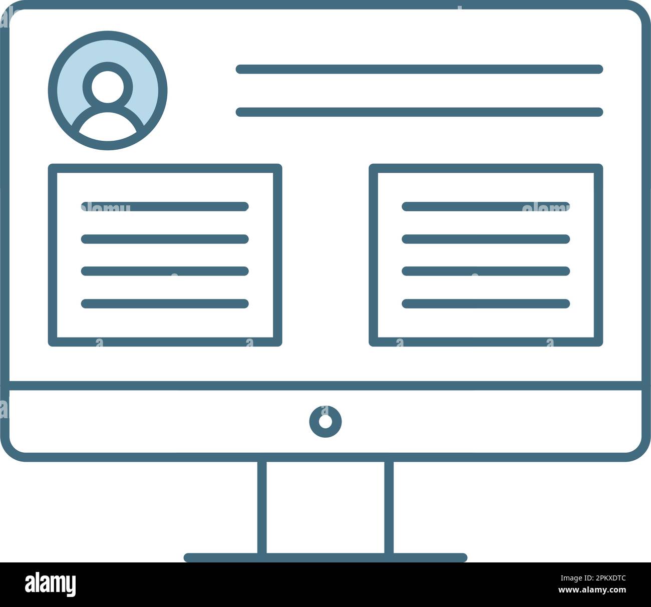 Computer cv Stock Vector Images - Alamy
