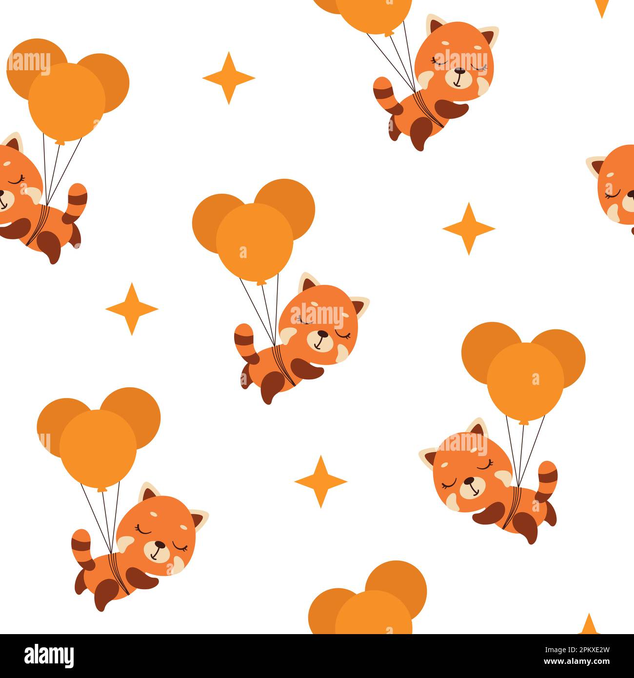 Red Panda Cartoon Wallpaper