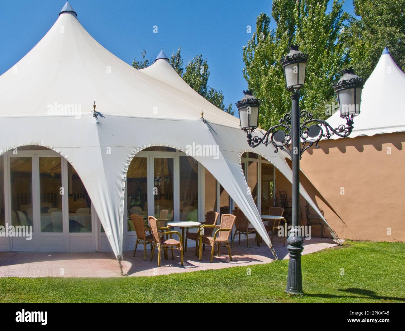 La Mamunia, Motril, Granada, Spain. Tent Stock Photo - Alamy