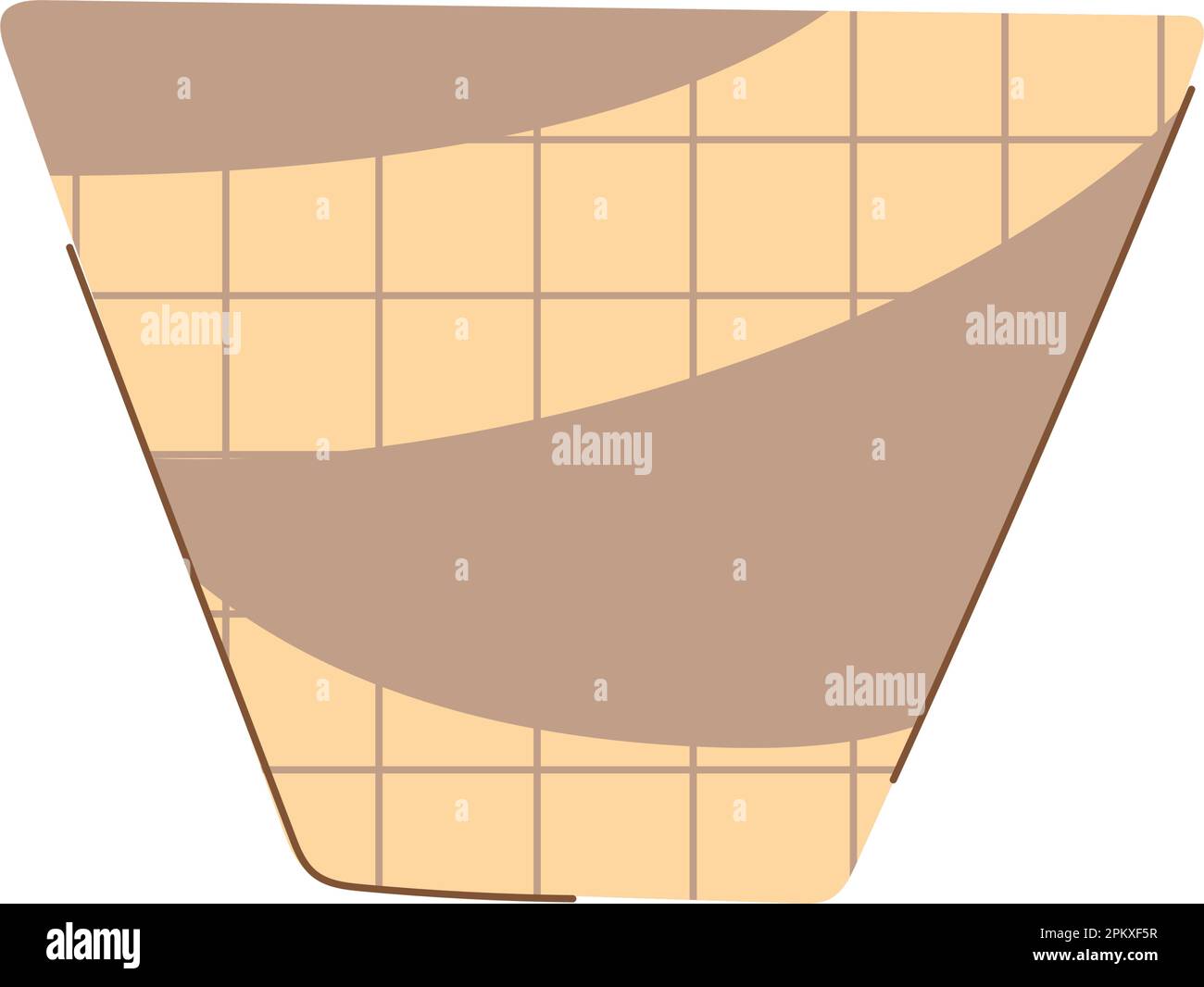 interior flower pot cartoon vector illustration Stock Vector Image ...