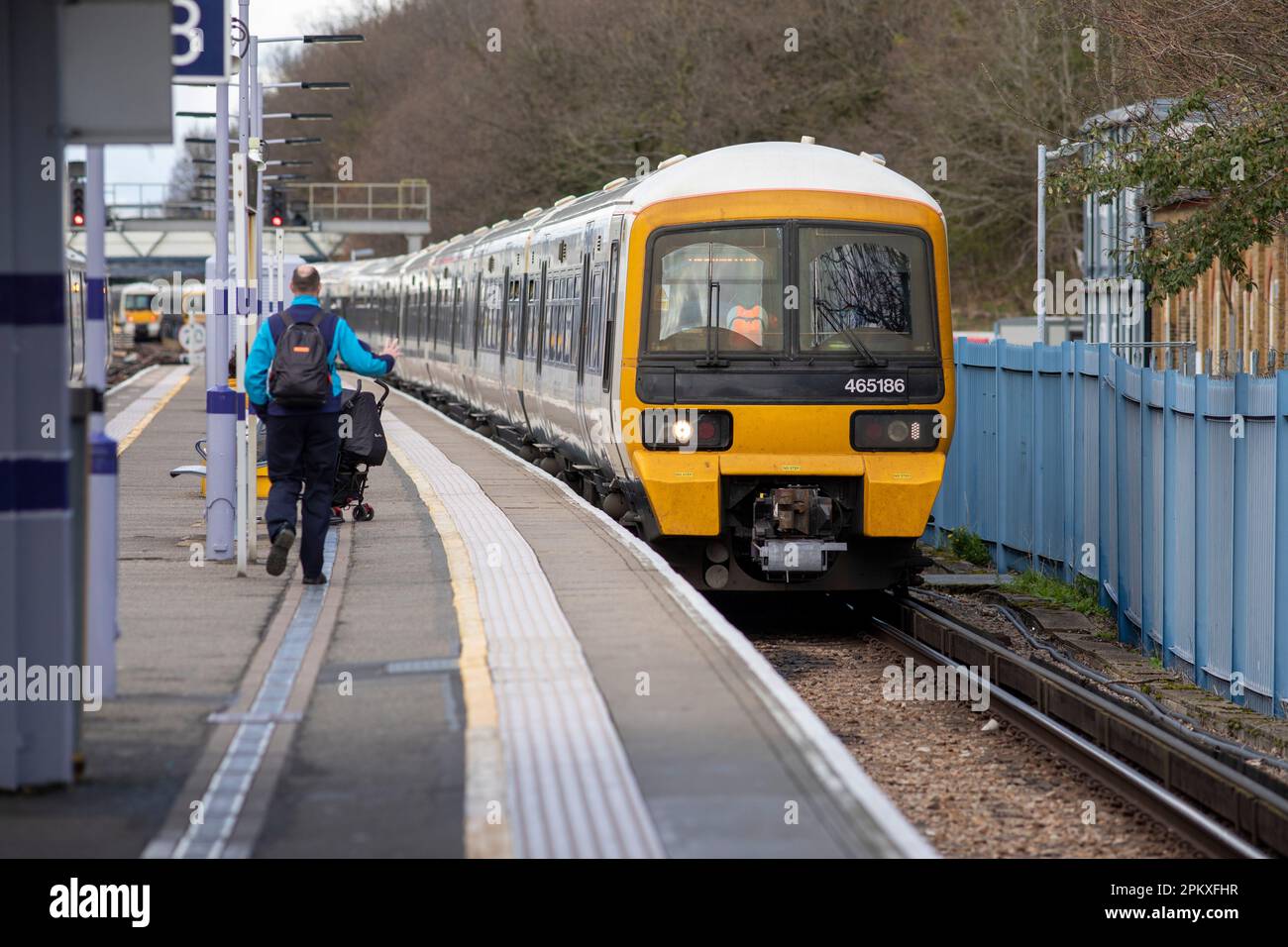 Orpington railway station is on the South Eastern Main Line, serving ...