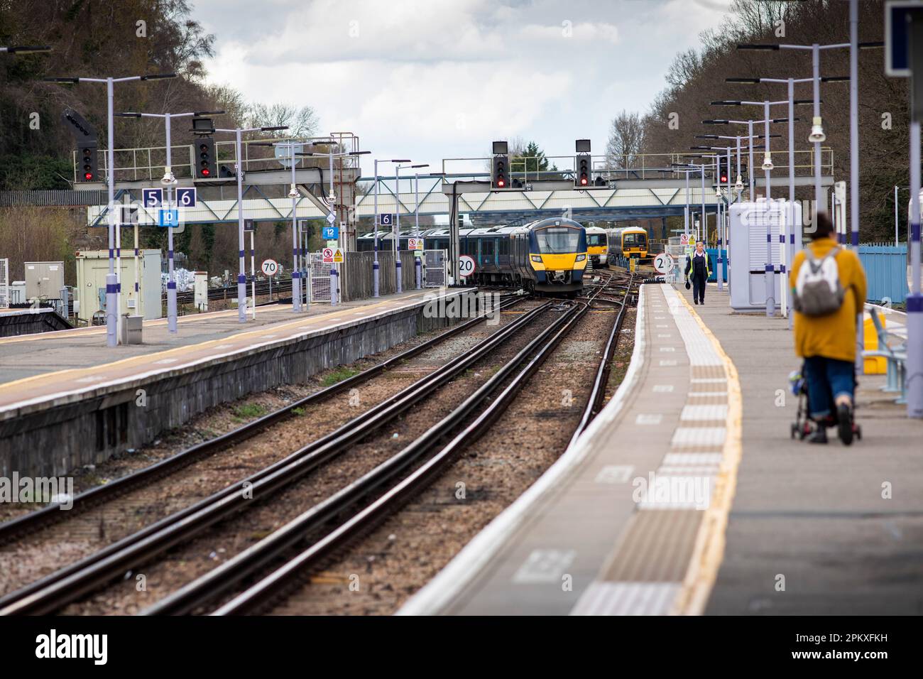 Orpington railway station is on the South Eastern Main Line, serving ...
