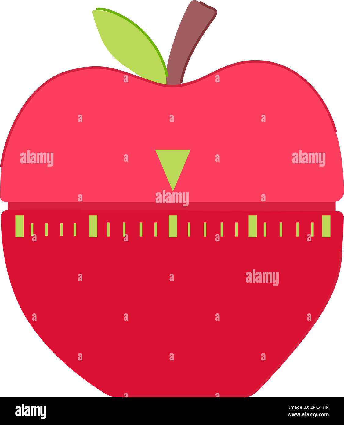 alarm kitchen timer cartoon vector illustration Stock Vector Image ...