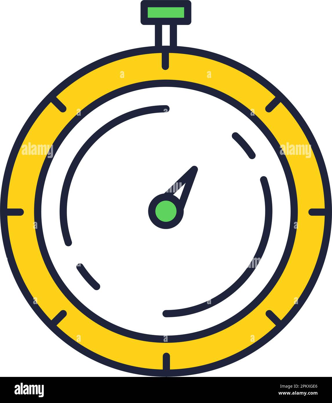 Stopwatch icon vector clock counter speed timer Stock Vector Image ...