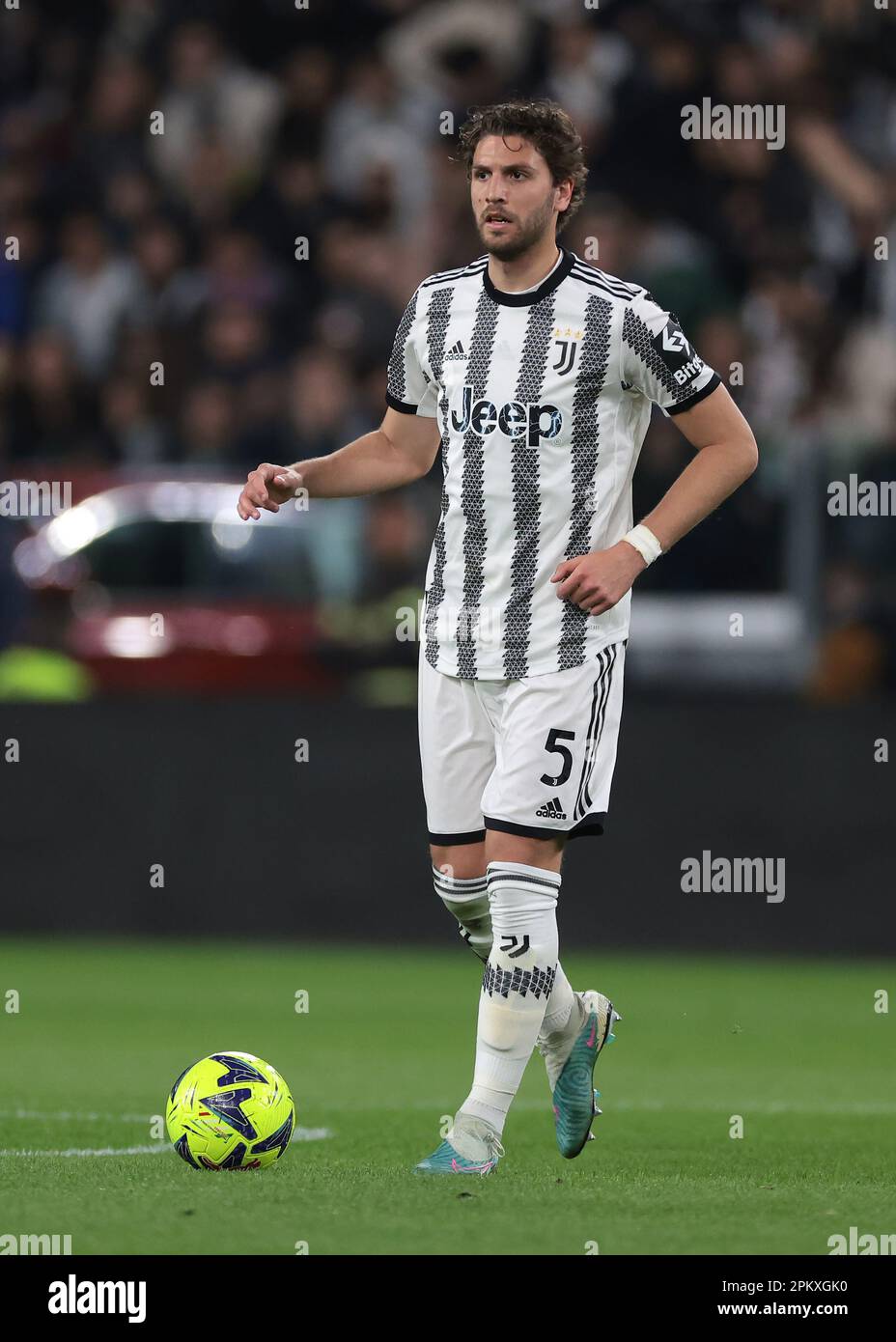 Turin, Italy, 4th April 2023. Manuel Locatelli of Juventus during the ...
