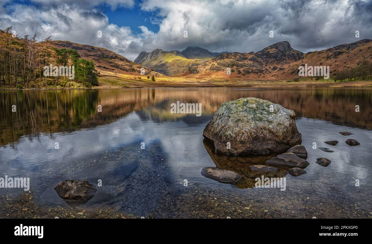Blea Tarn, Langdale, Lake District, UK Stock Photo - Alamy