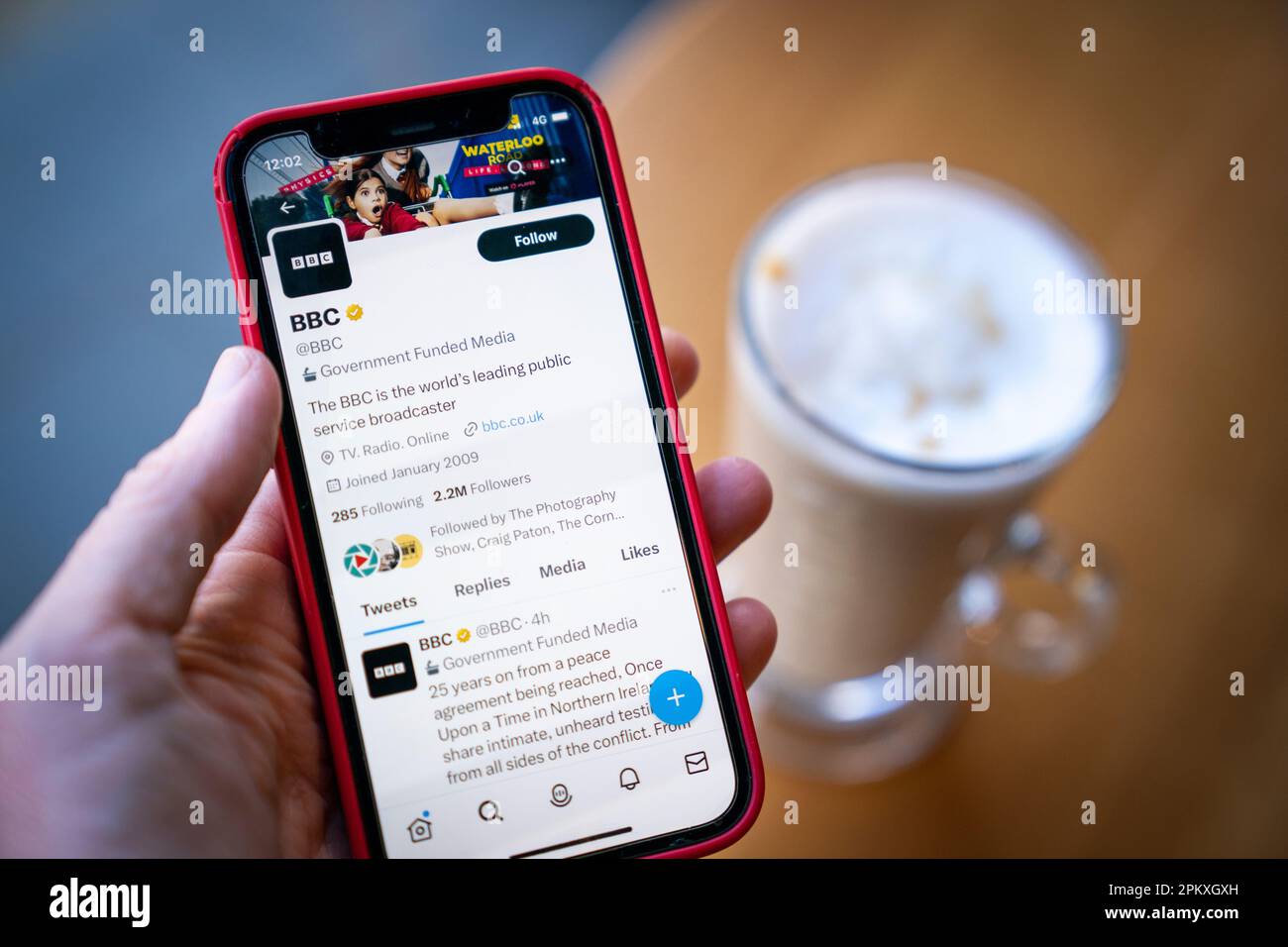 Bbc one twitter hi-res stock photography and images - Alamy