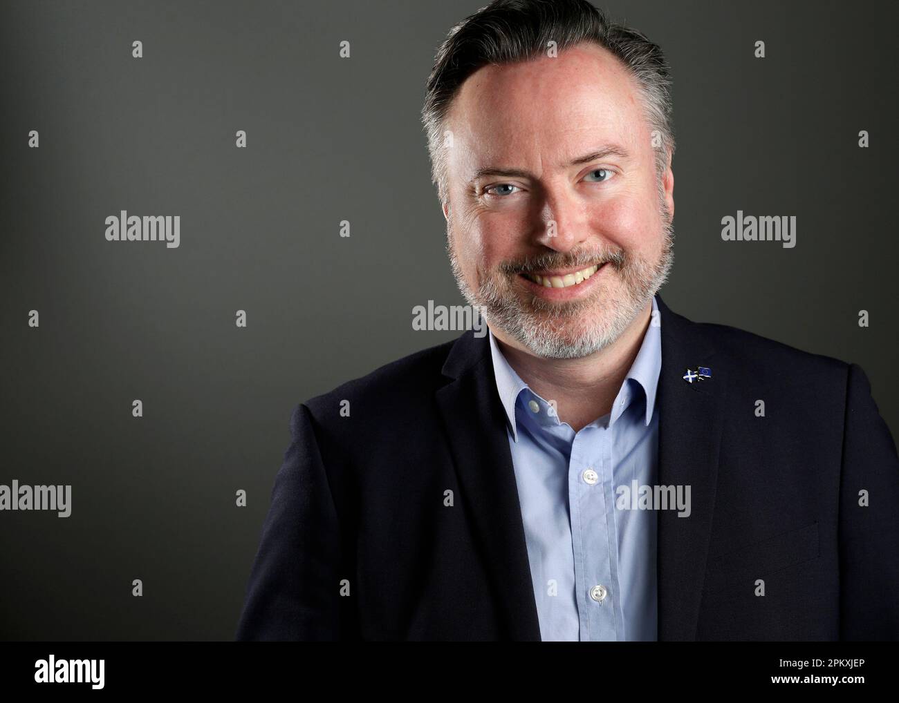 Headshot portrait of politician Alyn Smith Stock Photo - Alamy