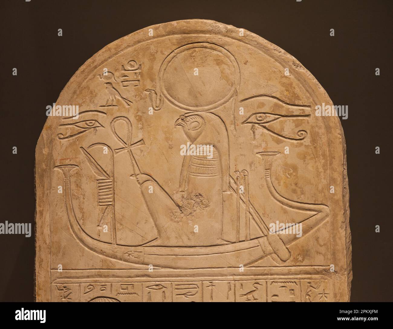 Ra or Re is the ancient Egyptian solar deity - 1000 B.C Stock Photo - Alamy