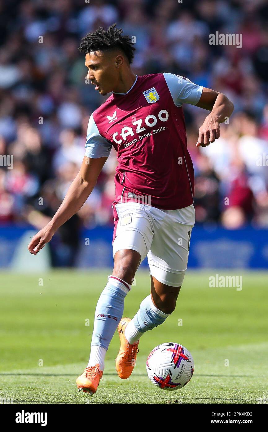 Aston Villa's Ollie Watkins during the Premier League match at Villa ...