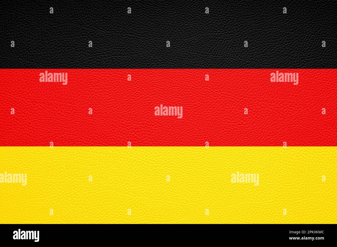 german flag of germany print on leather texture background Stock Photo ...