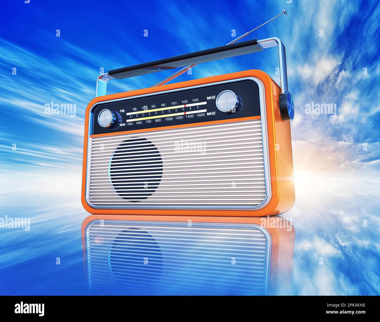 60s radio hi-res stock photography and images - Alamy