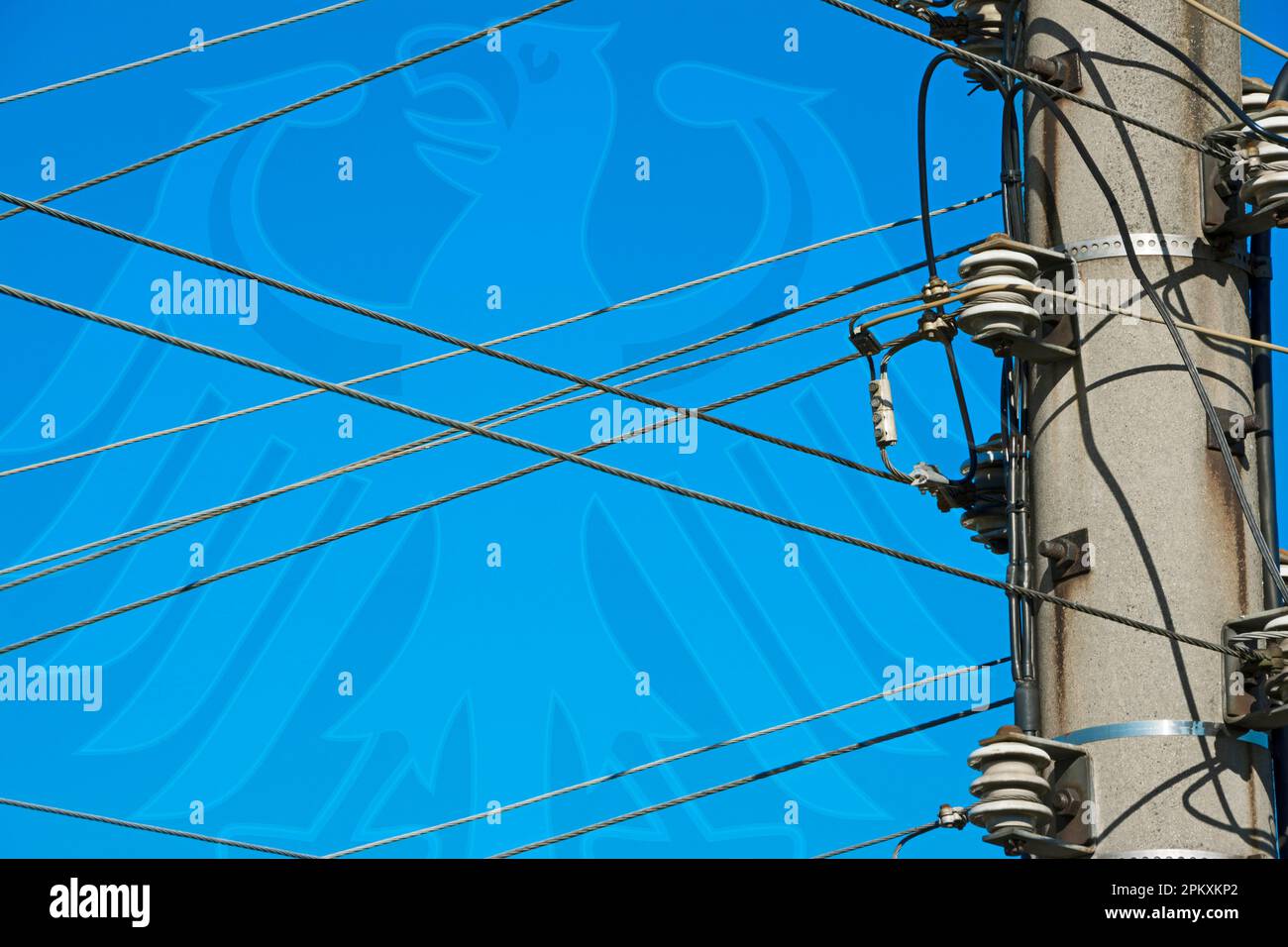 The power grid in Germany Stock Photo - Alamy