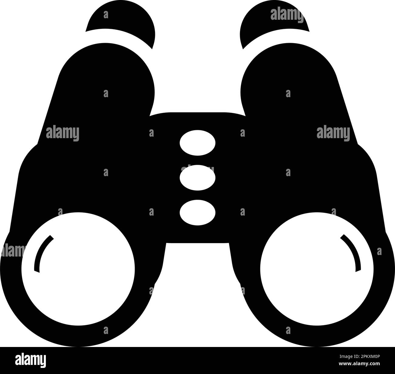 Binocular icon - Simple editable vector EPS file Stock Vector Image ...