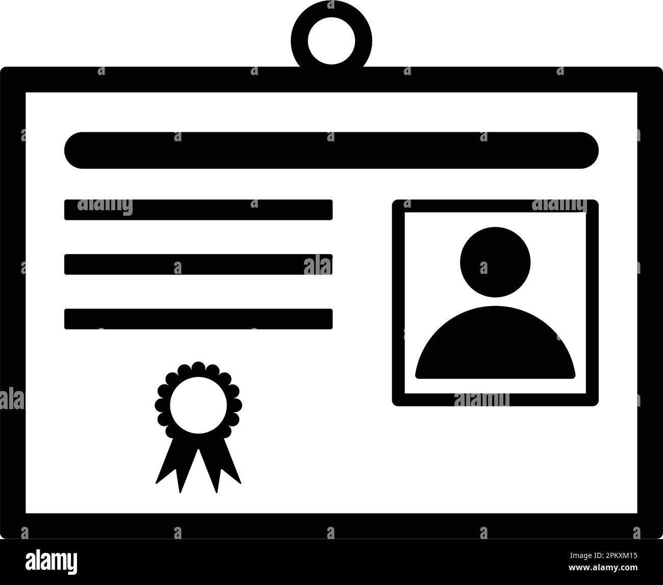 Badge, card, id icon - Vector EPS file. Perfect use for print media ...