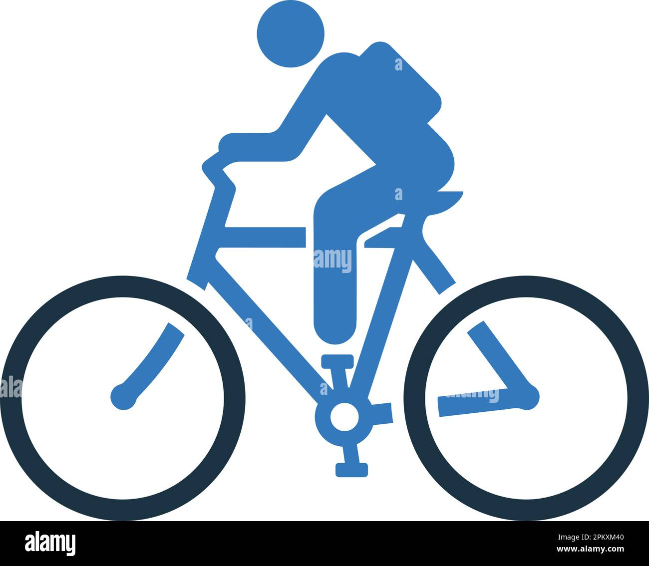 Editable bicycle icon hi-res stock photography and images - Alamy