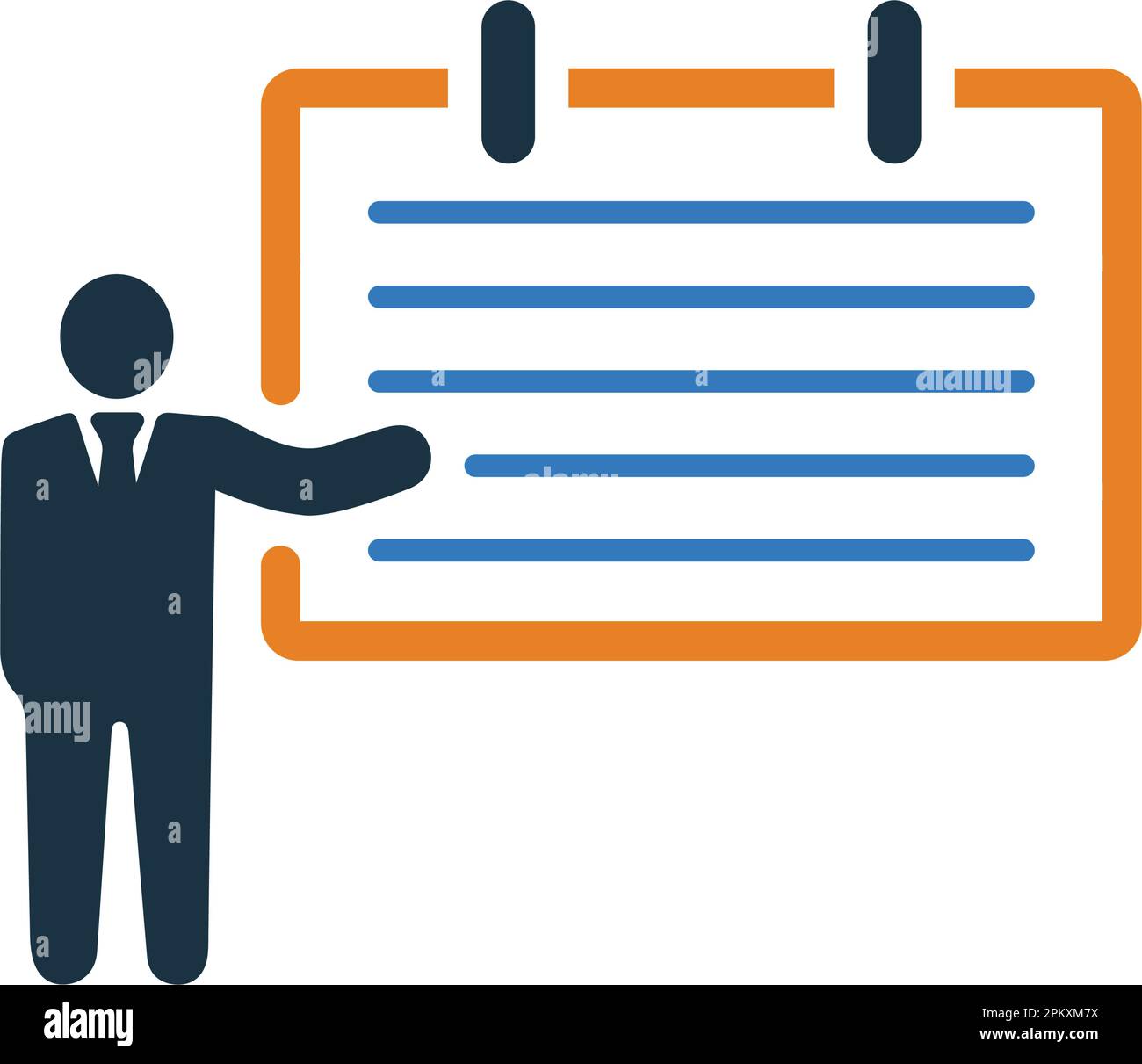 Board, presentation icon - Simple editable vector EPS file Stock Vector ...