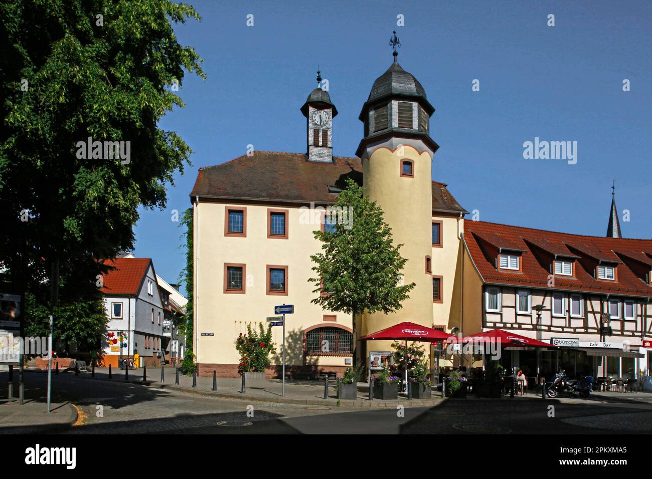 Old town hall, Renaissance building, built 1567/73, climatic health ...