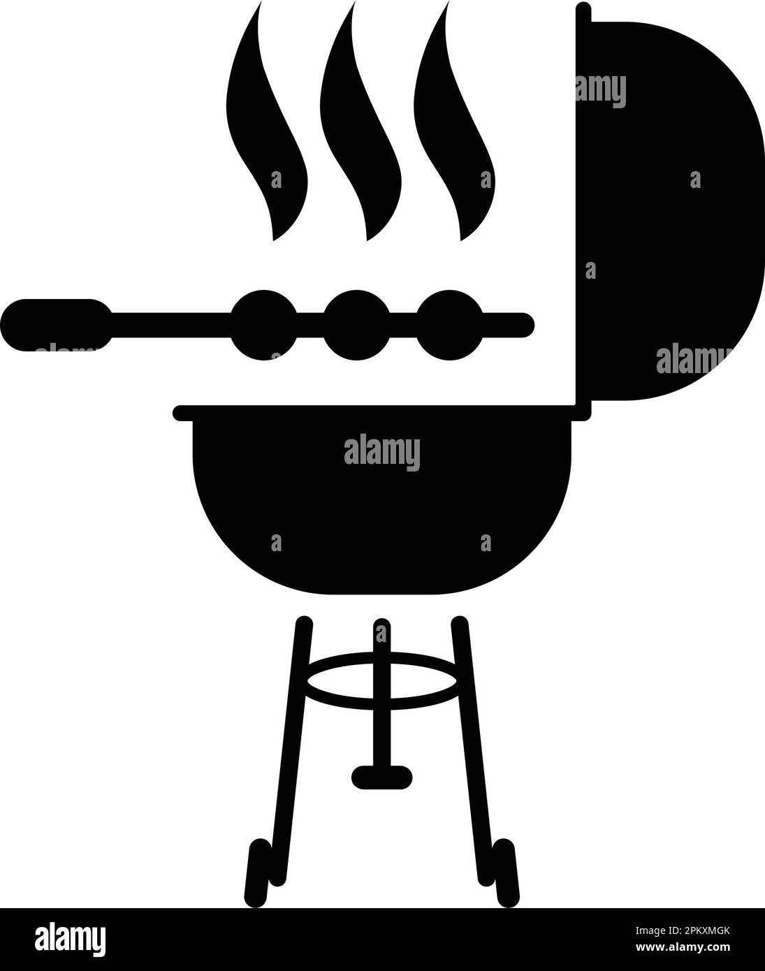 Barbecue, cooking icon - Vector EPS file. Perfect use for print media ...