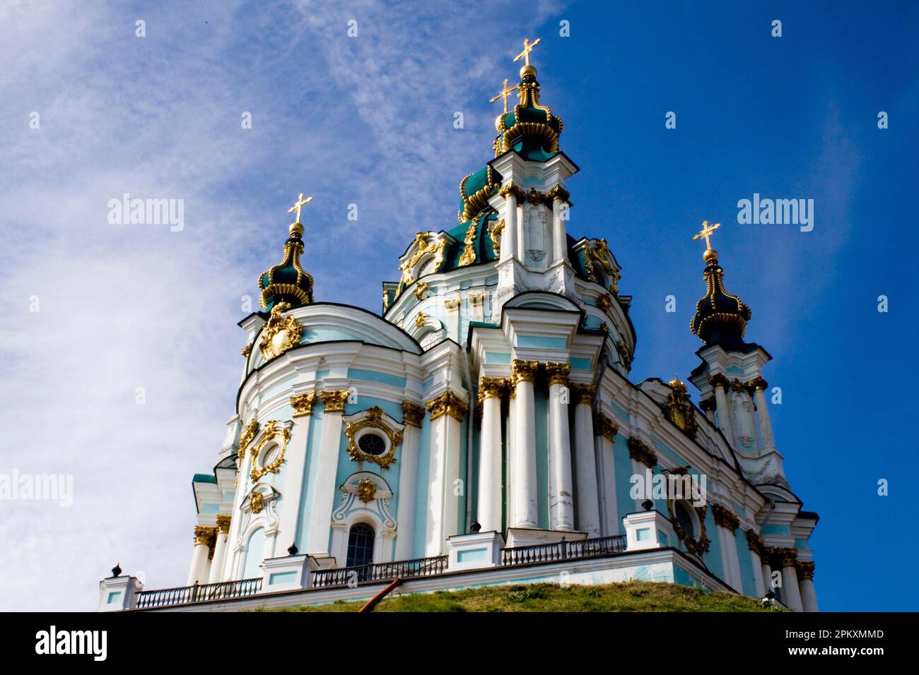 St Andrew's Church, St Andrew's Church, Kiev, Ukraine Stock Photo - Alamy