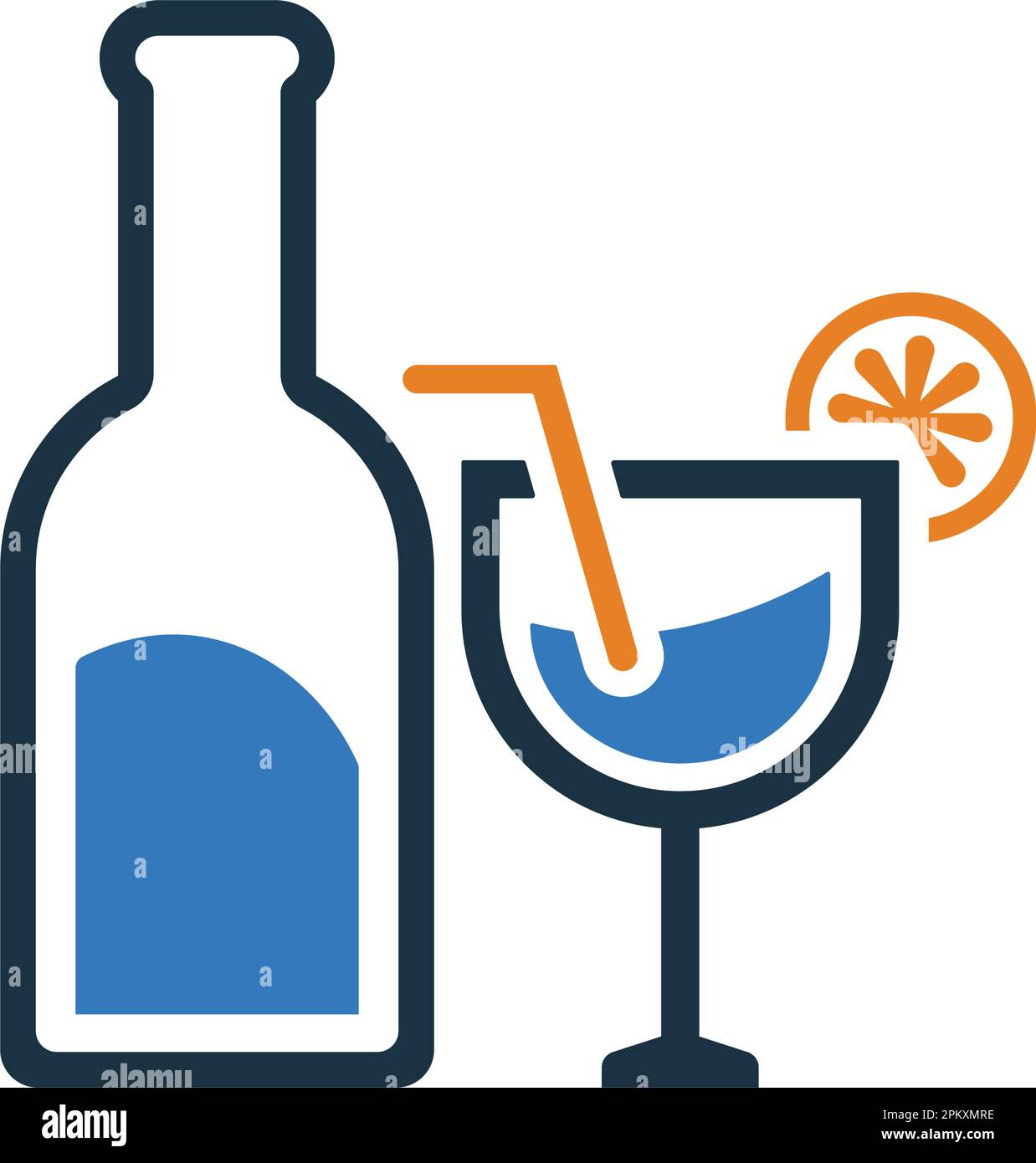 Beverage, drink icon - Simple editable vector EPS file Stock Vector ...