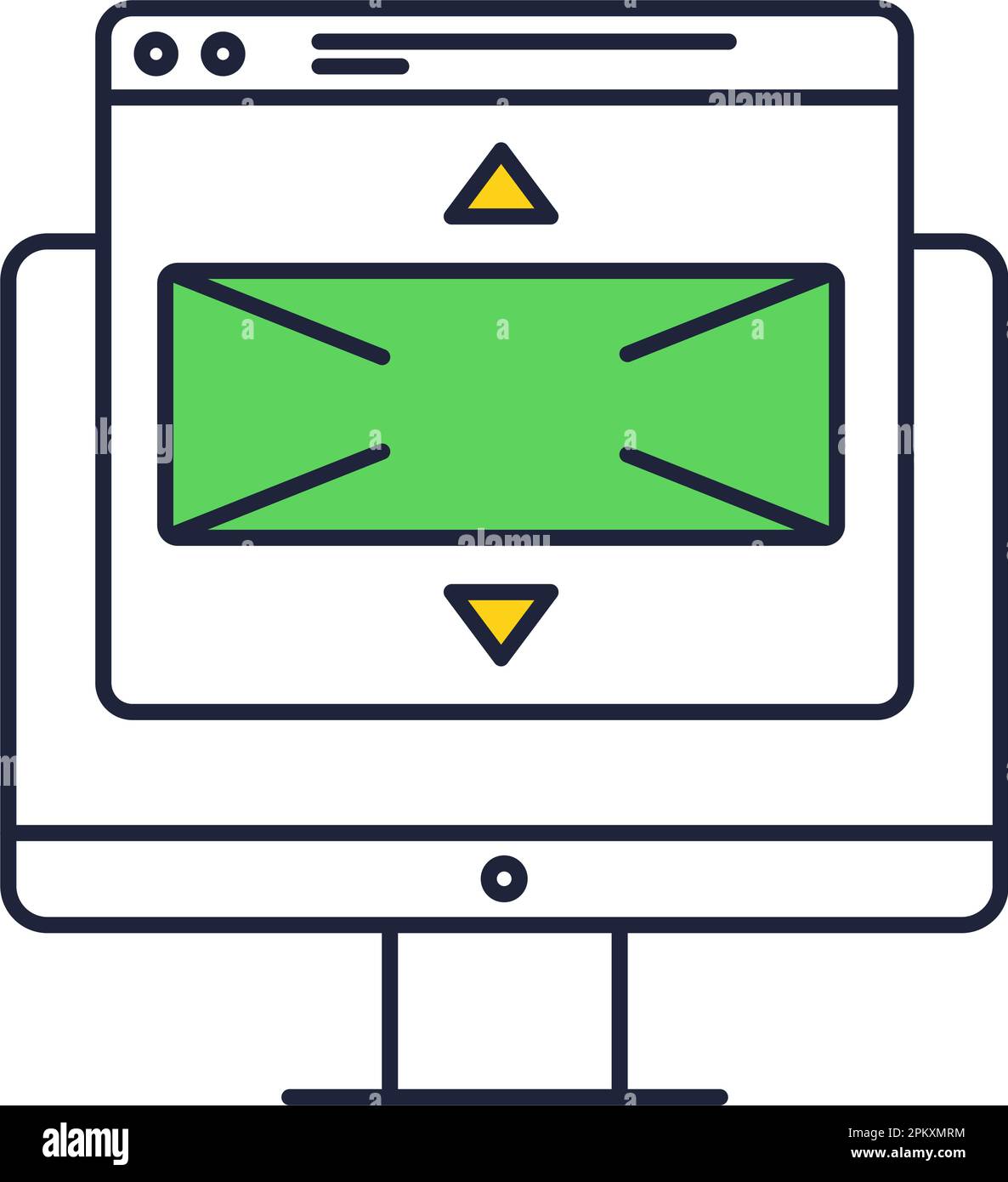 Image viewer Stock Vector Images - Alamy