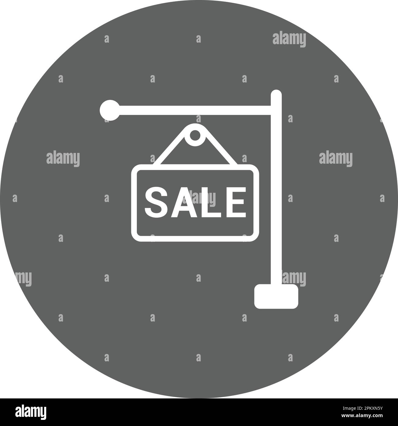 Board, sale sign icon - Simple editable vector EPS file Stock Vector ...
