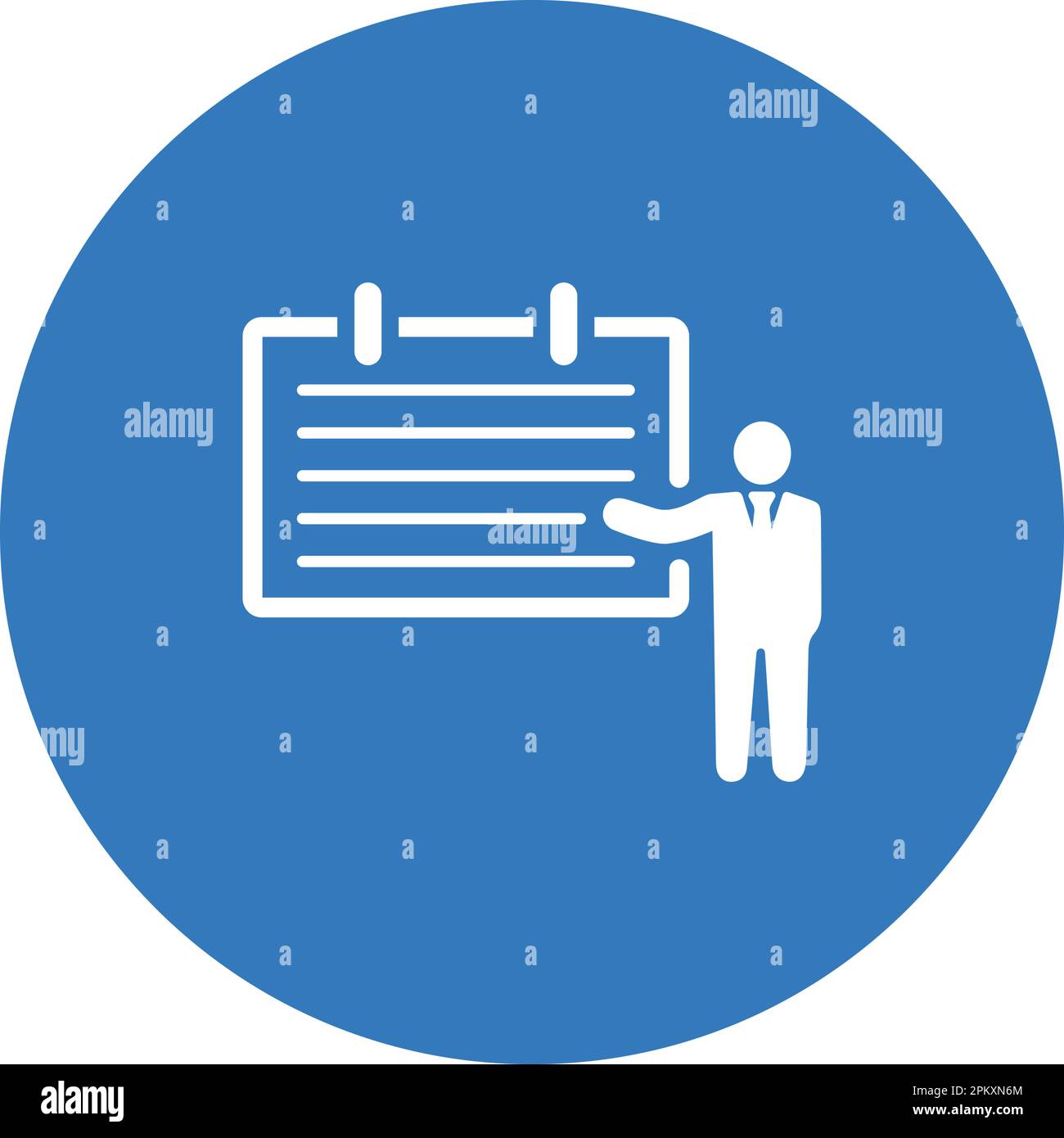 Board presentation icon Cut Out Stock Images & Pictures - Alamy